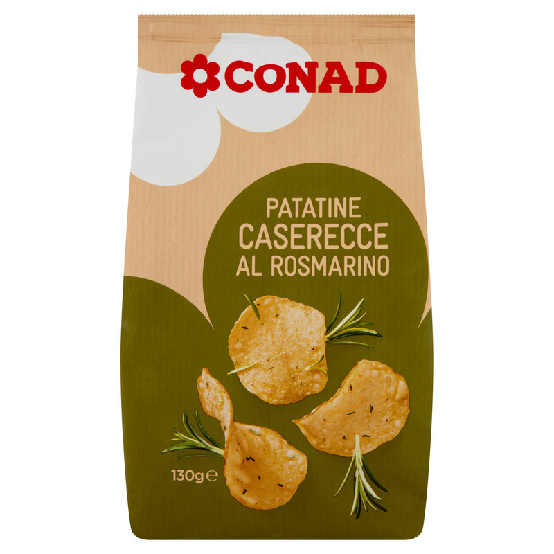 Patatine Caserecce al Rosmarino 130 g Conad | Conad