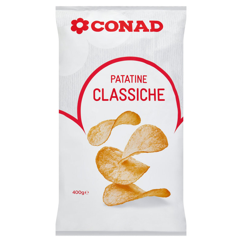 Patatine Classiche 400 g Conad in vendita online | Conad