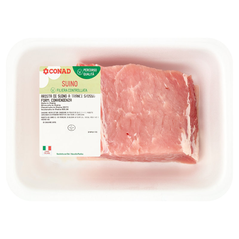 CONAD Percorso Qualità Arista di Suino a Tranci S/Osso From. Convenienza | Conad