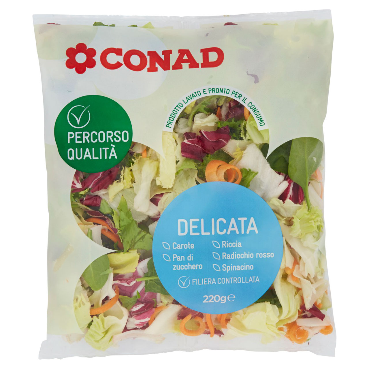 Insalata Mista con Carote 220 g Conad | Conad