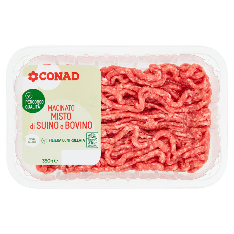 Macinato di Suino e Bovino 350g Conad in vendita online | Conad