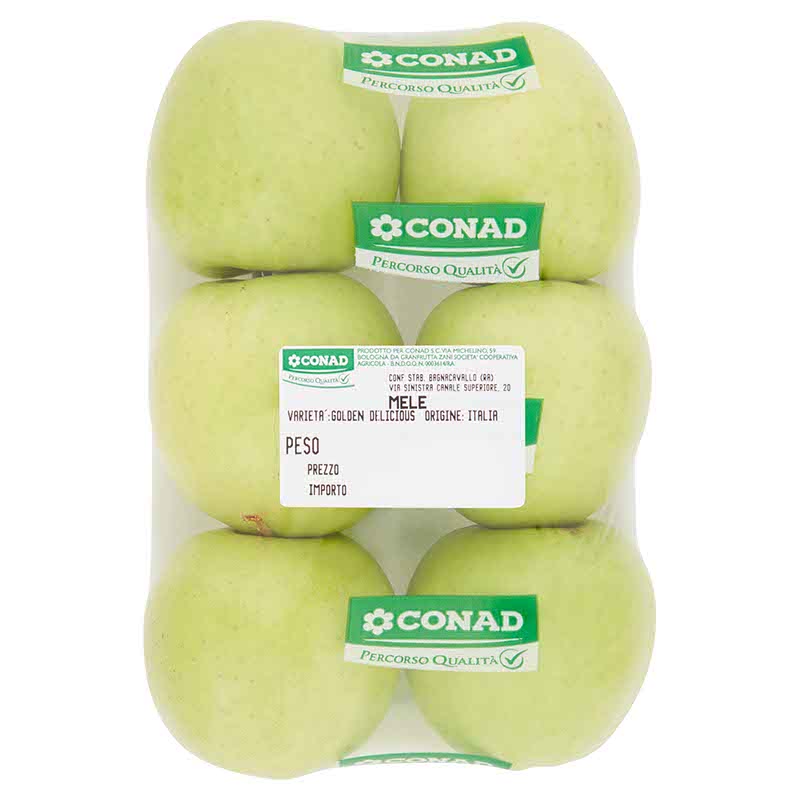 Mele Golden Delicious Italia cal. 75/80 Conad In Vendita Online | Conad