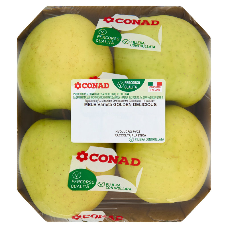 Mele Golden Delicious Italia 750 g Conad online | Conad