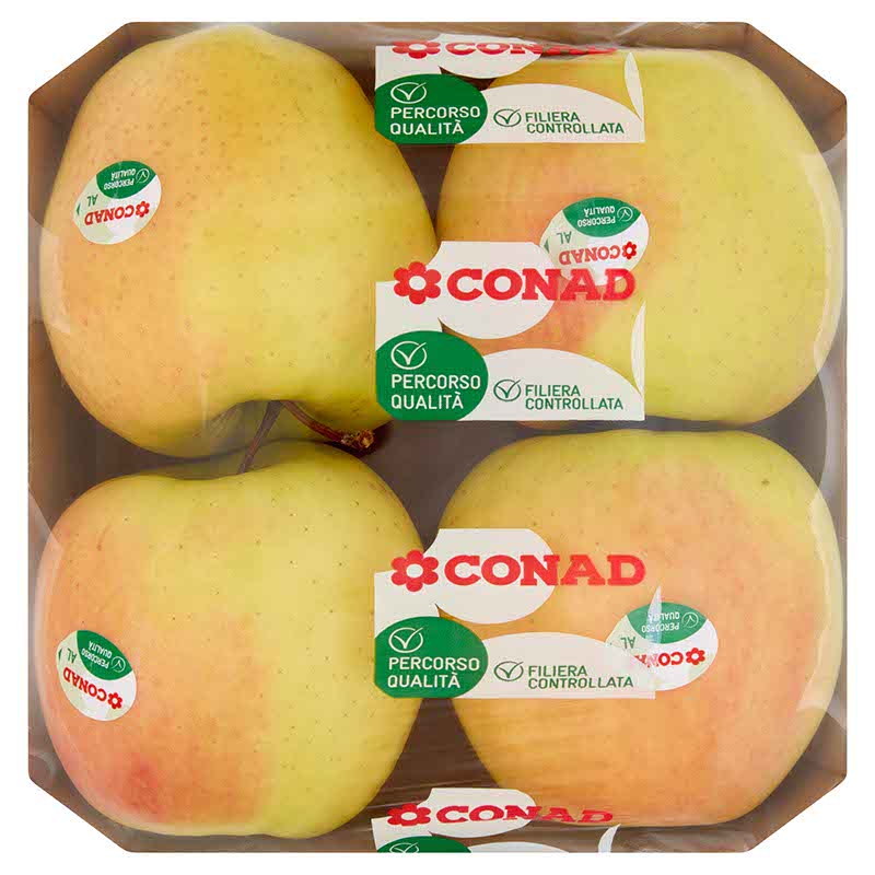 Mele Golden Delicious Italia cal. 80-85 mm 900 g Conad In Vendita ...