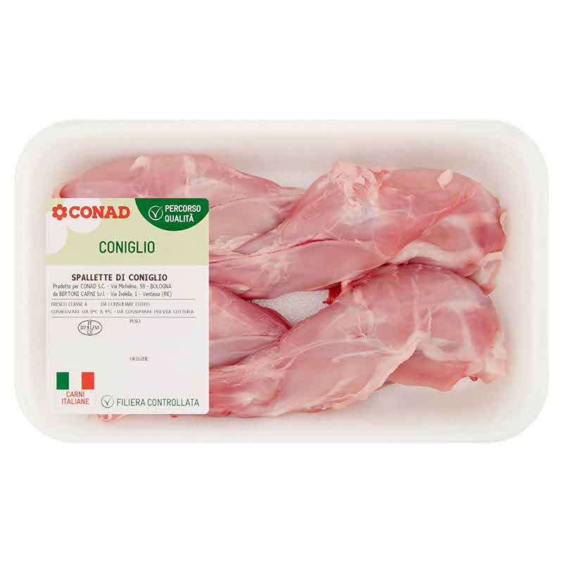 Spallette Di Coniglio 330g Conad In Vendita Online | Conad