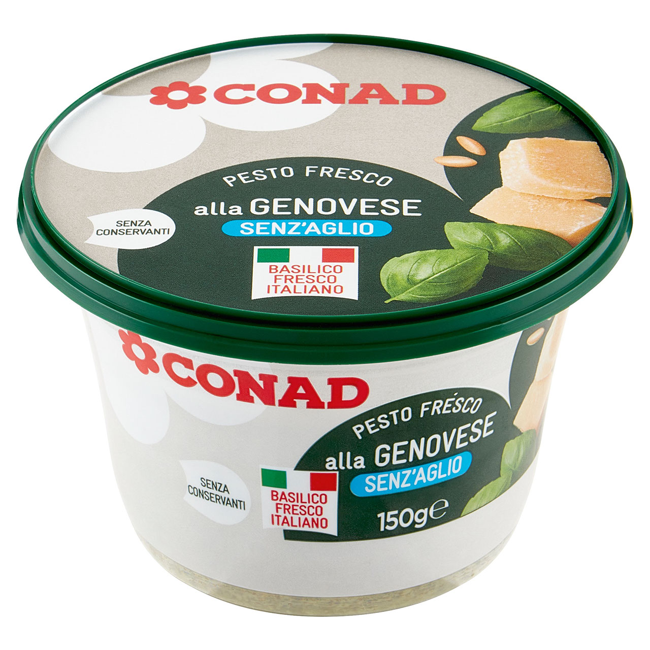 Pesto Fresco alla Genovese Senz'Aglio 150 g Conad | Conad