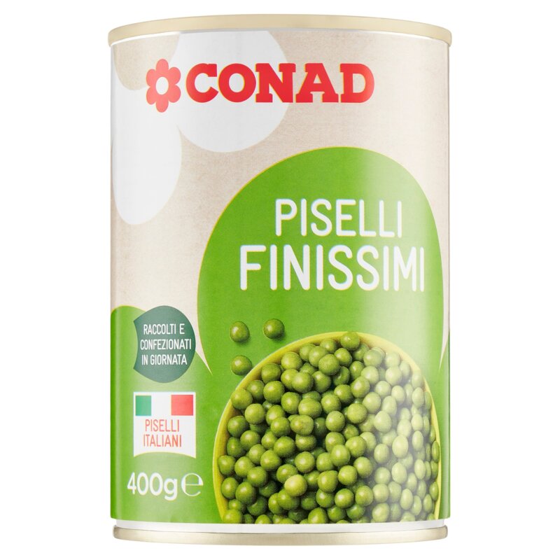 Piselli Finissimi 400 g Conad in vendita online | Conad