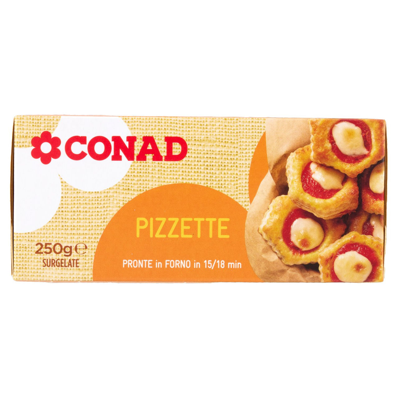 Pizzette Surgelate 250 g Conad | Conad