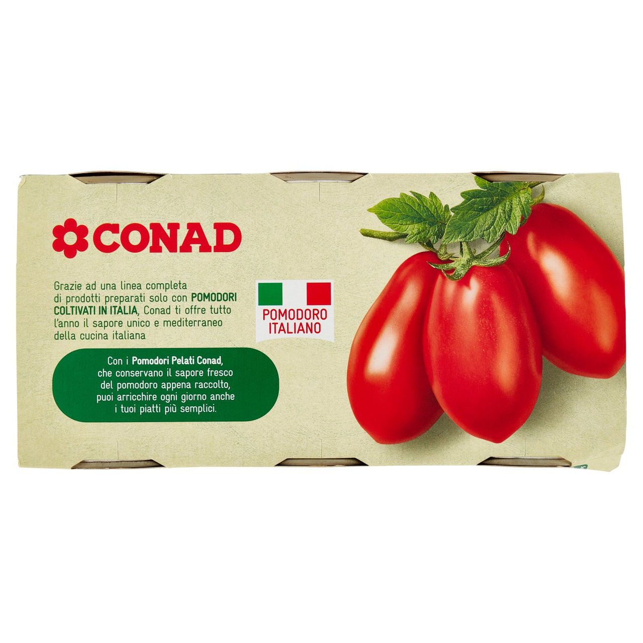 Pomodori Pelati 3 x 400 g Conad in vendita online | Conad