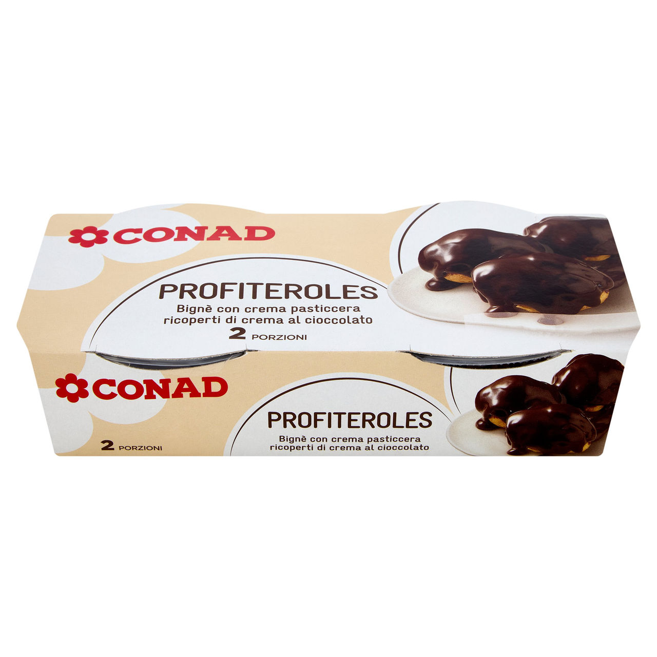 Profiteroles 2 x 90 g Conad in vendita online | Conad