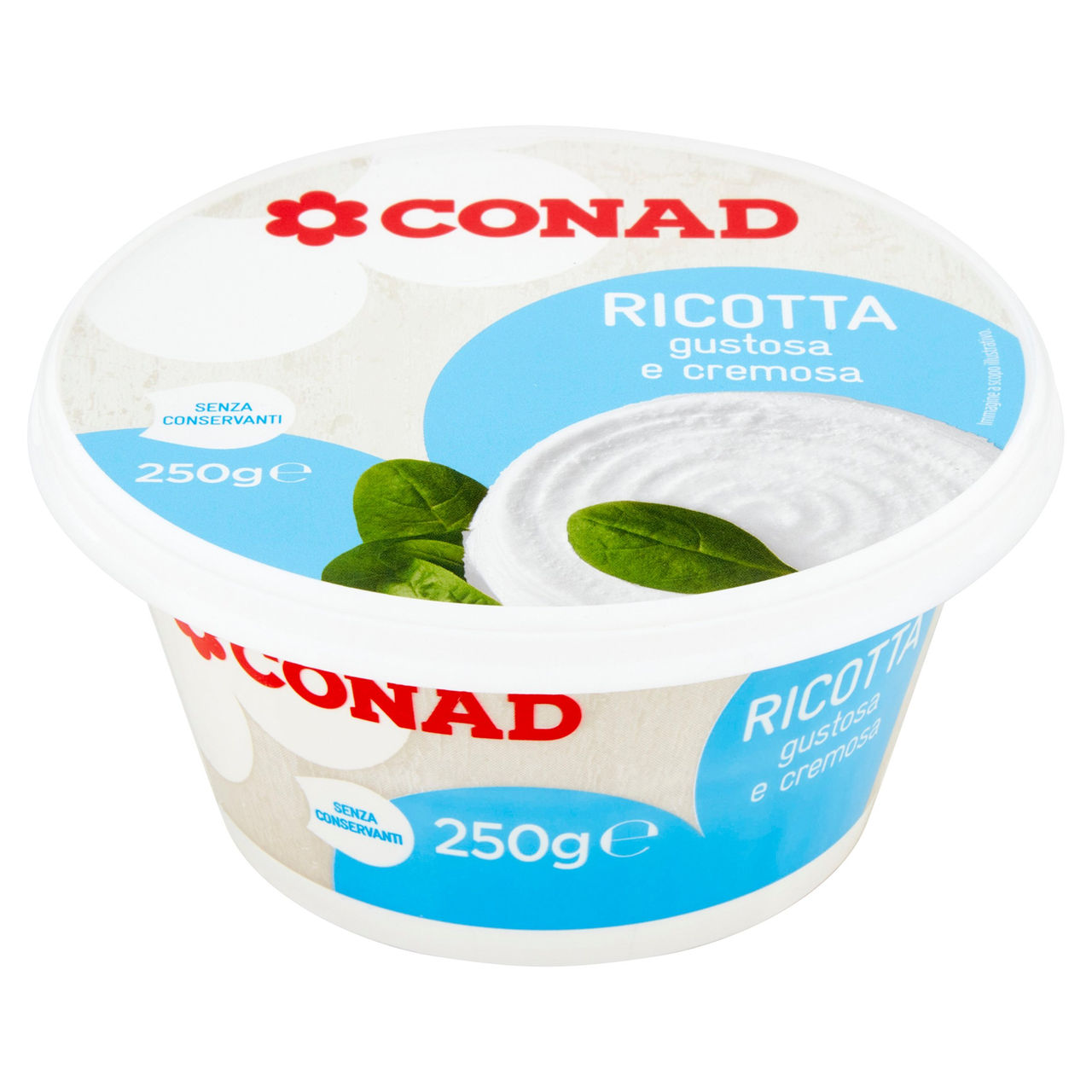 Ricotta Fresca 250 g. Conad in vendita online | Conad
