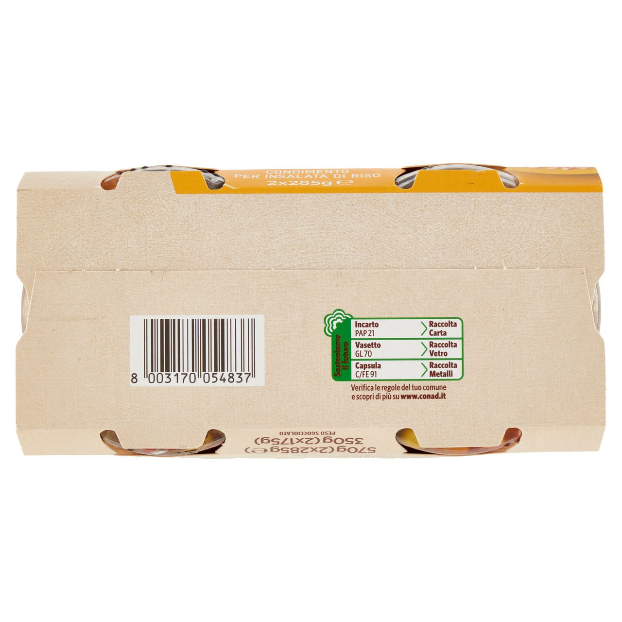 Risoinsieme Condimento per Insalata di Riso 2x285g | Conad