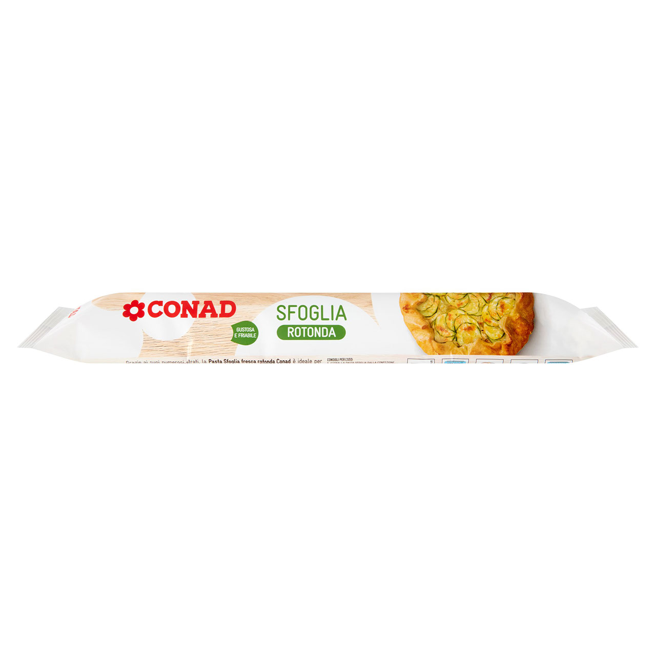 Pasta Sfoglia Rotonda 230g Conad in vendita online | Conad