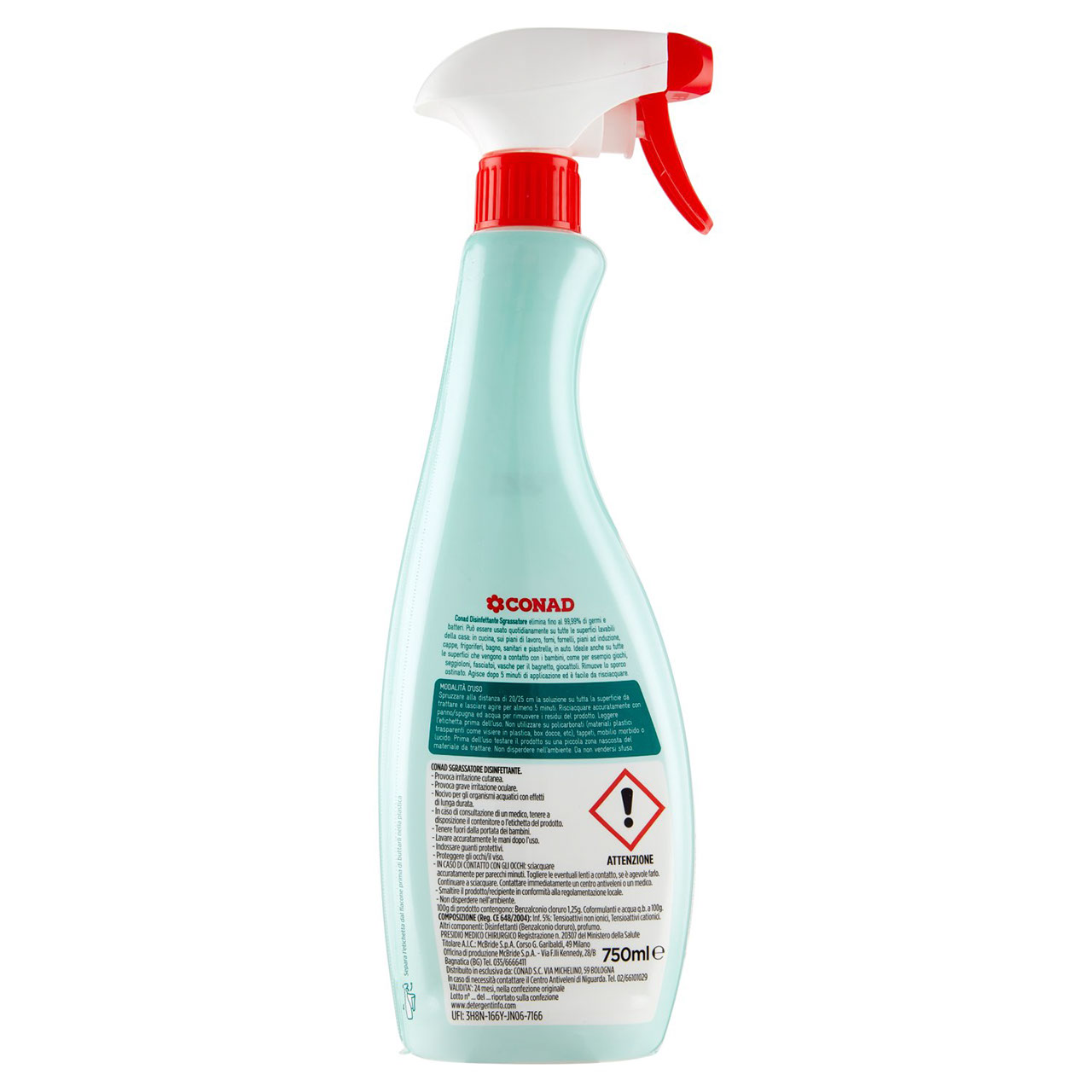Sgrassatore Disinfettante 750 ml Conad | Conad