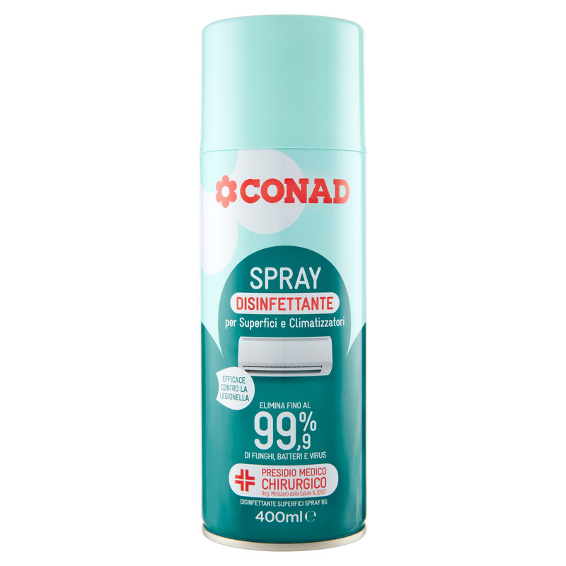 Spray Disinfettante Per Superfici E Climatizzatori 400ml Conad Online ...