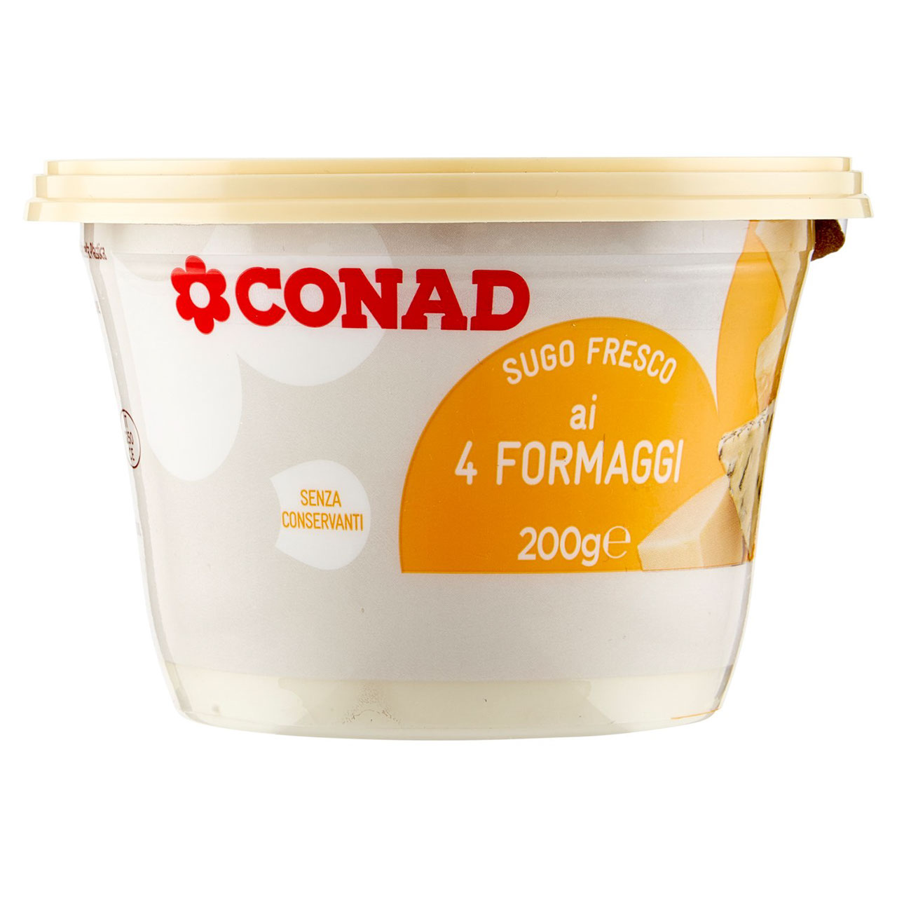 Sugo Fresco ai 4 Formaggi 200 g Conad online | Conad