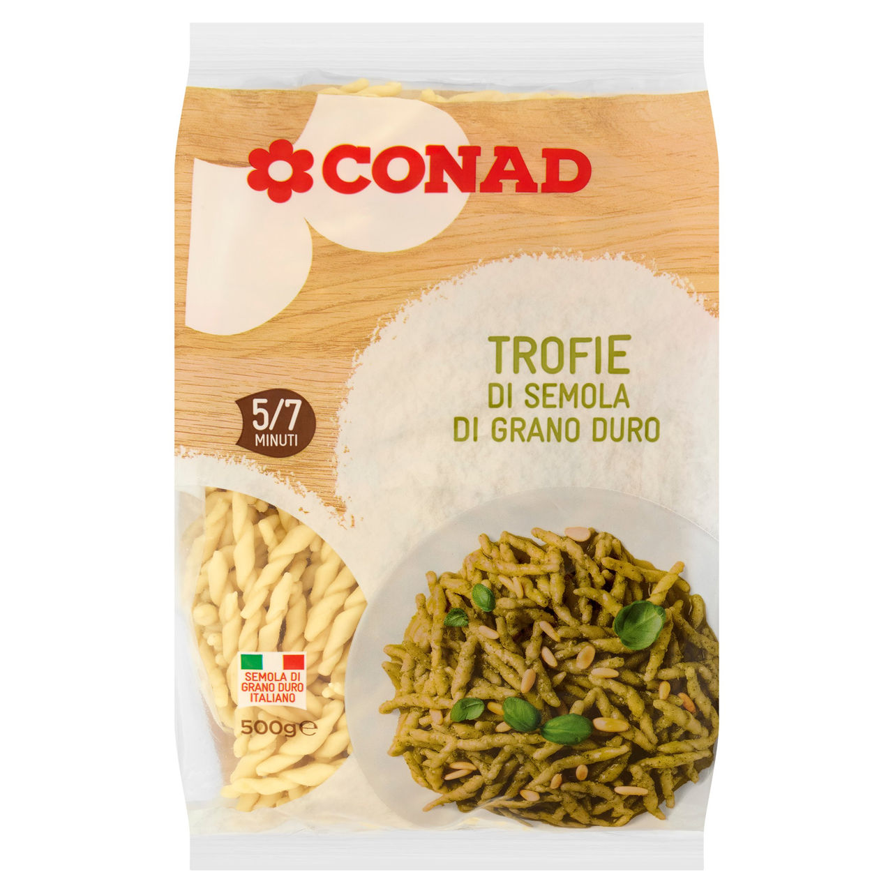 Trofie di Semola di Grano duro 500 g Conad | Conad