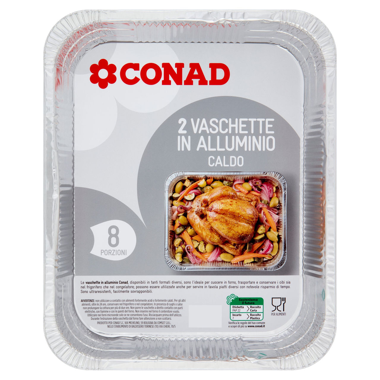 Vaschette in Alluminio Conad in vendita online | Conad