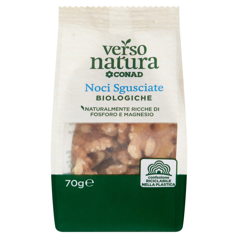 Noci Sgusciate Biologiche 70g Conad vendita online | Conad