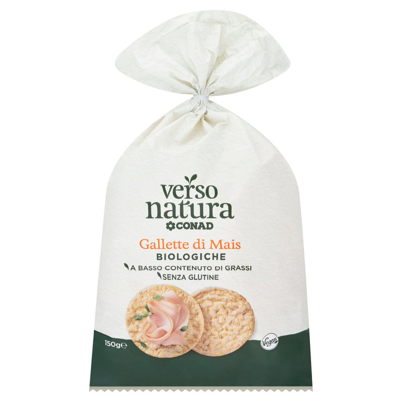 Gallette Di Mais Biologiche 150g Conad in Vendita Online | Conad