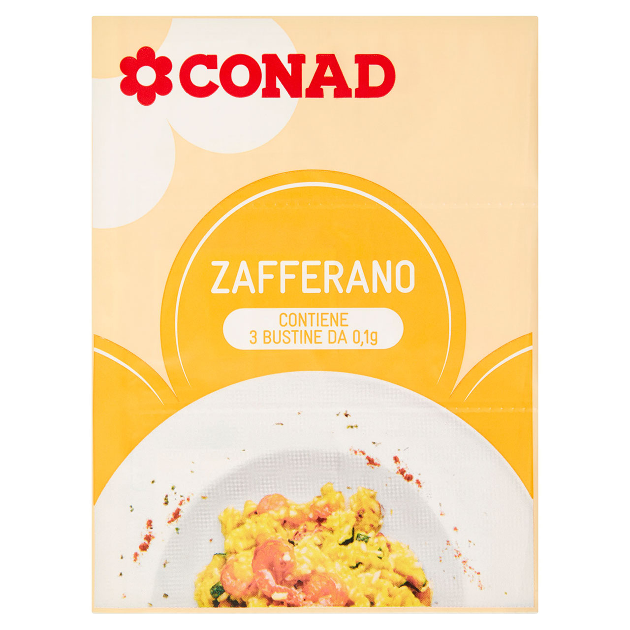 Zafferano 3 bustine da 0,1 g Conad | Conad