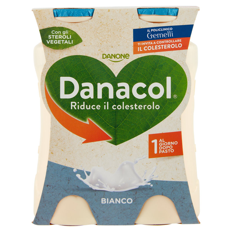 Danacol Bianco 4 x 100 g in vendita online | Conad