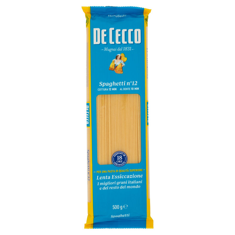 De Cecco Spaghetti n°12 500 g in vendita online | Conad