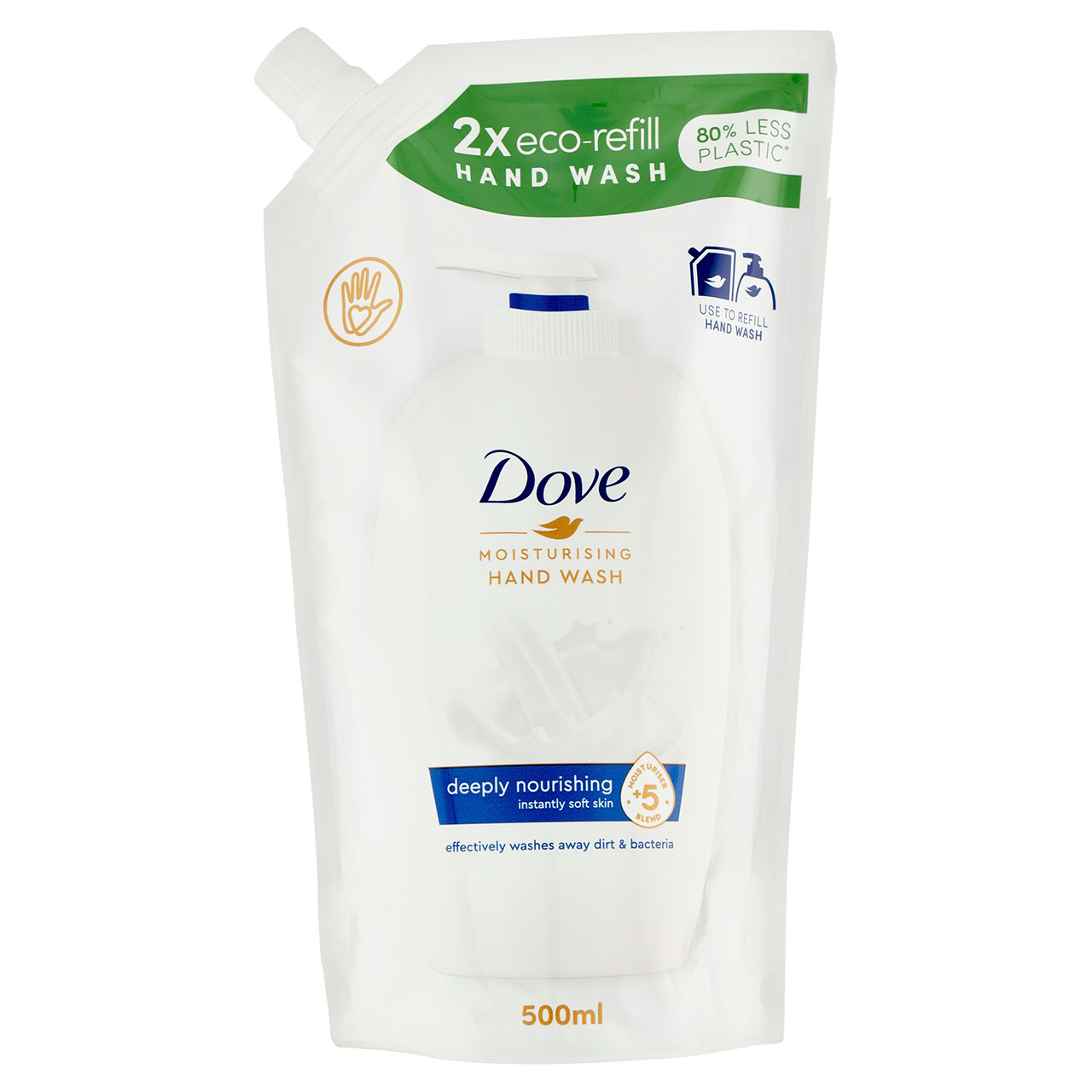 Dove Sapone Mani Ricarica Original 500 ml | Conad
