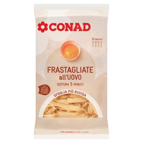 Pasta all'Uovo Secca per Brodo e Lasagne in vendita online | Conad