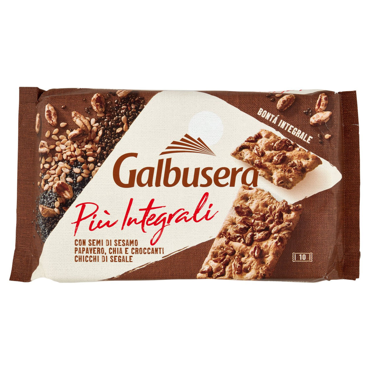 Galbusera Più Integrali Crackers ai 5 cereali | Conad