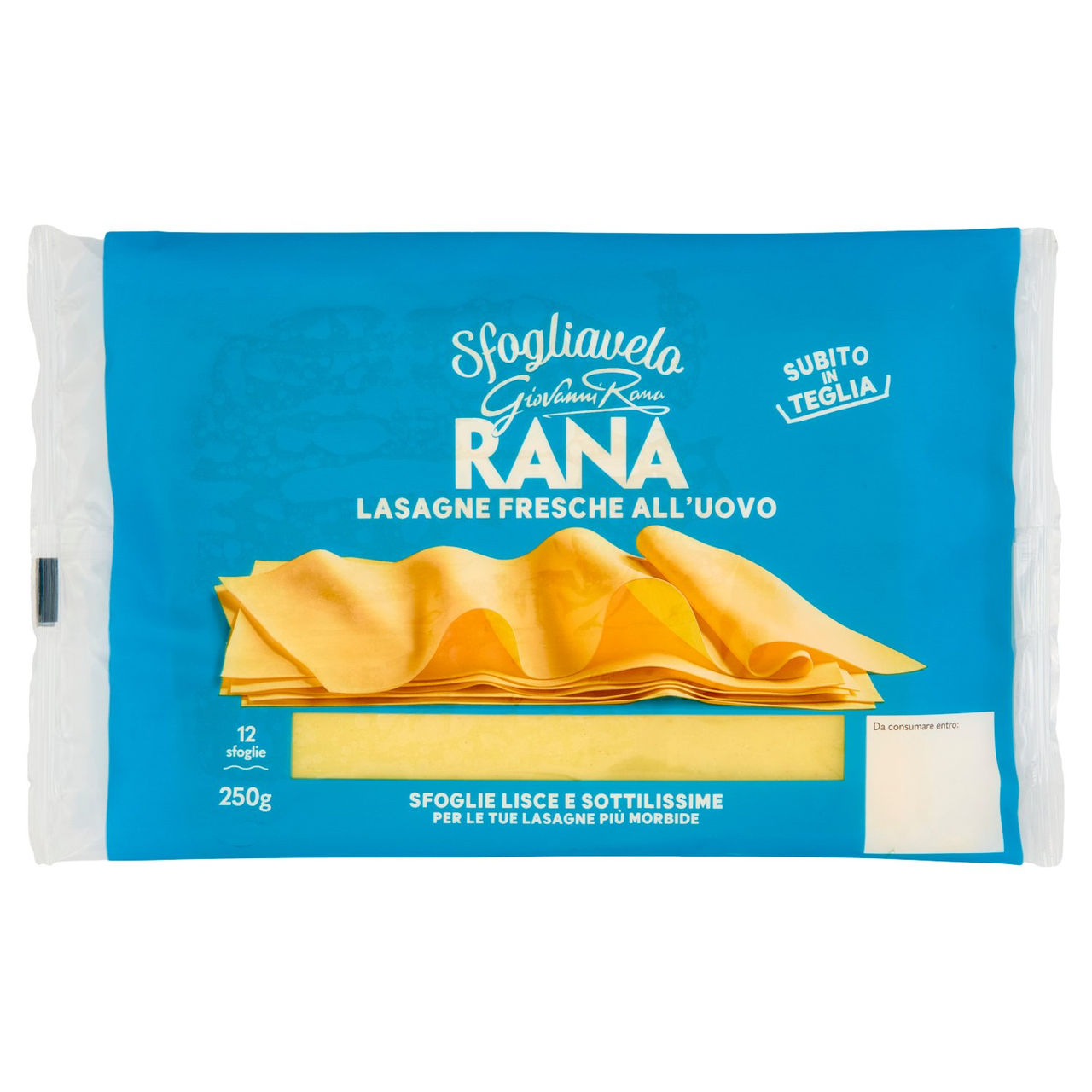 Giovanni Rana Sfogliavelo Lasagne Fresche 250 g | Conad