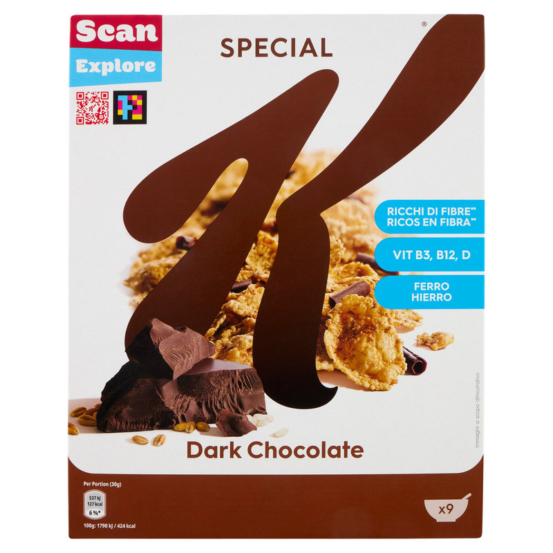 Kellogg's Special K Dark Chocolate 290 g | Conad