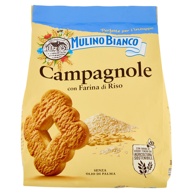 Mulino Bianco Campagnole con Farina di Riso 700 g | Conad