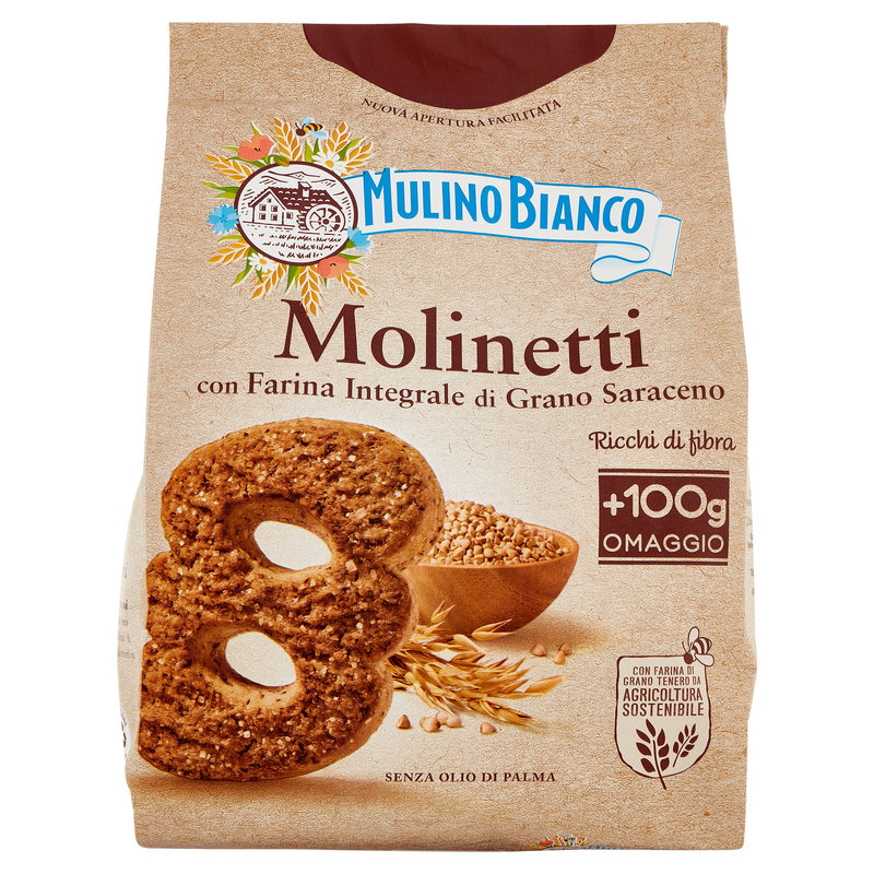 Mulino Bianco Molinetti con Grano Saraceno 800 g | Conad