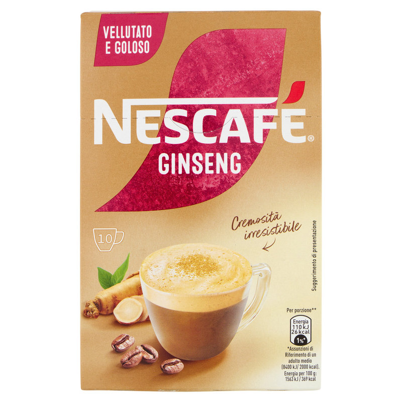 Ginseng Caffè Solubile Nescafé 10 Bustine da 7g Conad Online | Conad