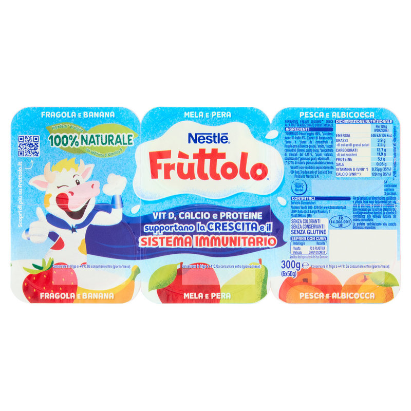 Fruttolo Frutti Misti 6x50g Nestlé vendita online | Conad
