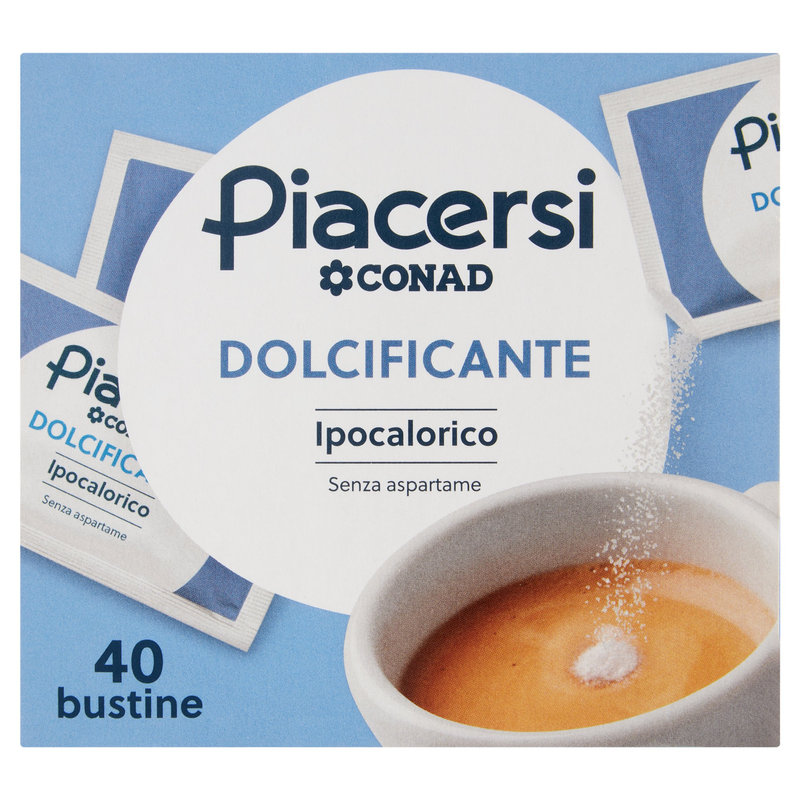 Dolcificante 40 bustine 40x1g Conad online | Conad