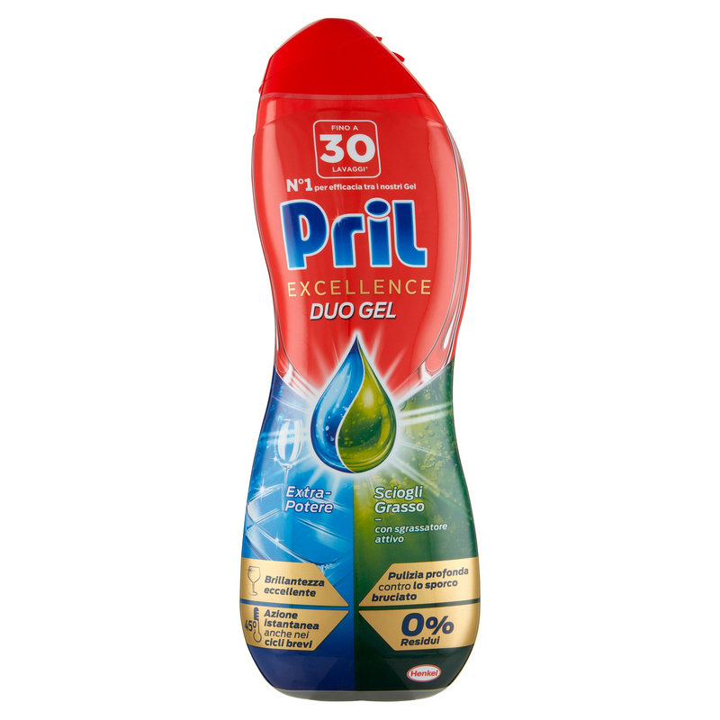 PRIL Excellence Duo Gel Sciogli Grasso 540 ml Conad online | Conad