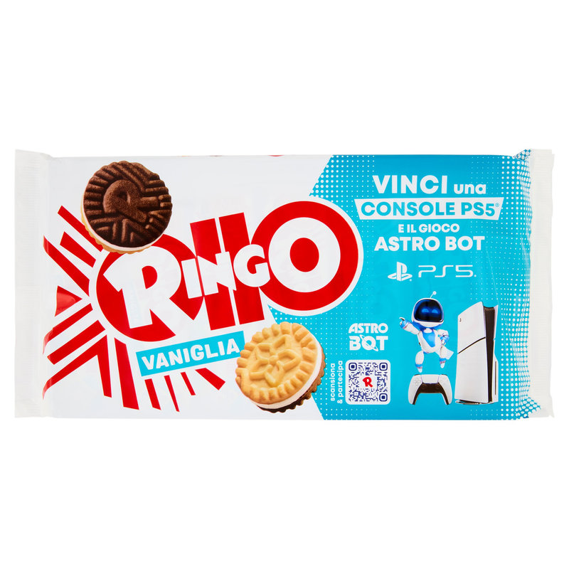 Biscotti Ringo con Crema alla Vaniglia 6 porzioni 330 g Conad online ...