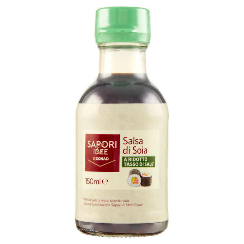 Salsa di Soia a Basso Contenuto di Sale 150 ml Conad online | Conad