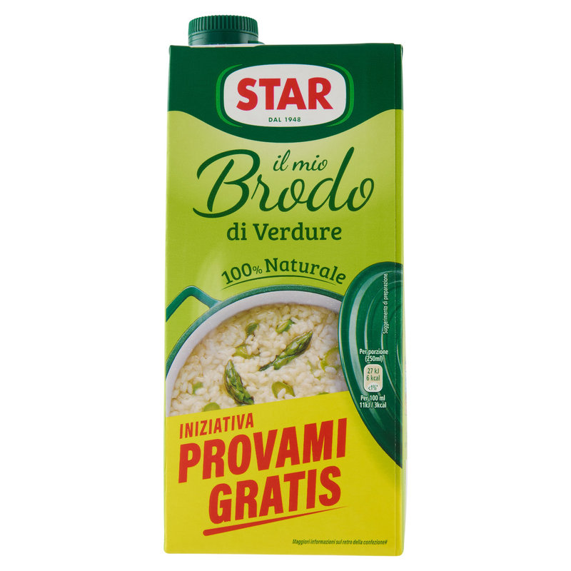 Star il Mio Brodo di Verdure 1000 ml online | Conad