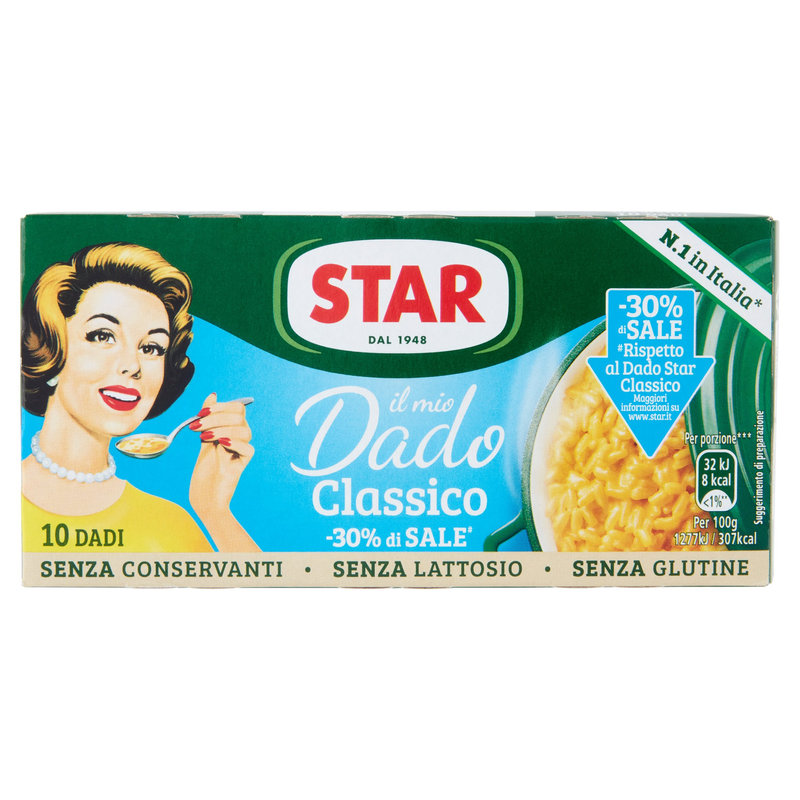Star Il Mio Dado Classico 10 Dadi 100g Conad Online | Conad