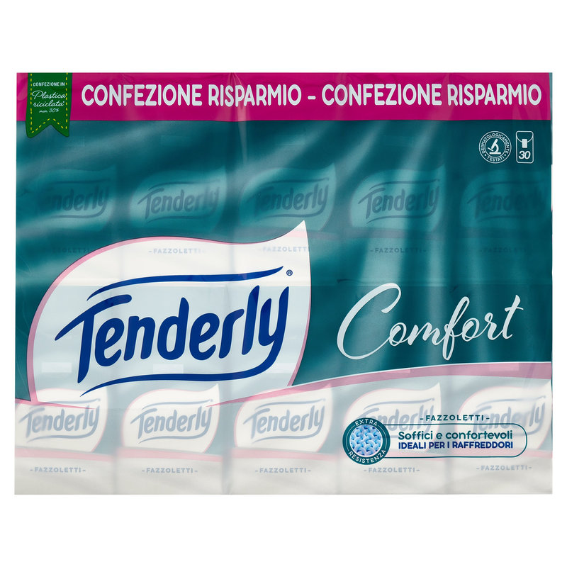 Tenderly Comfort Fazzoletti 30pz Conad in Vendita Online | Conad