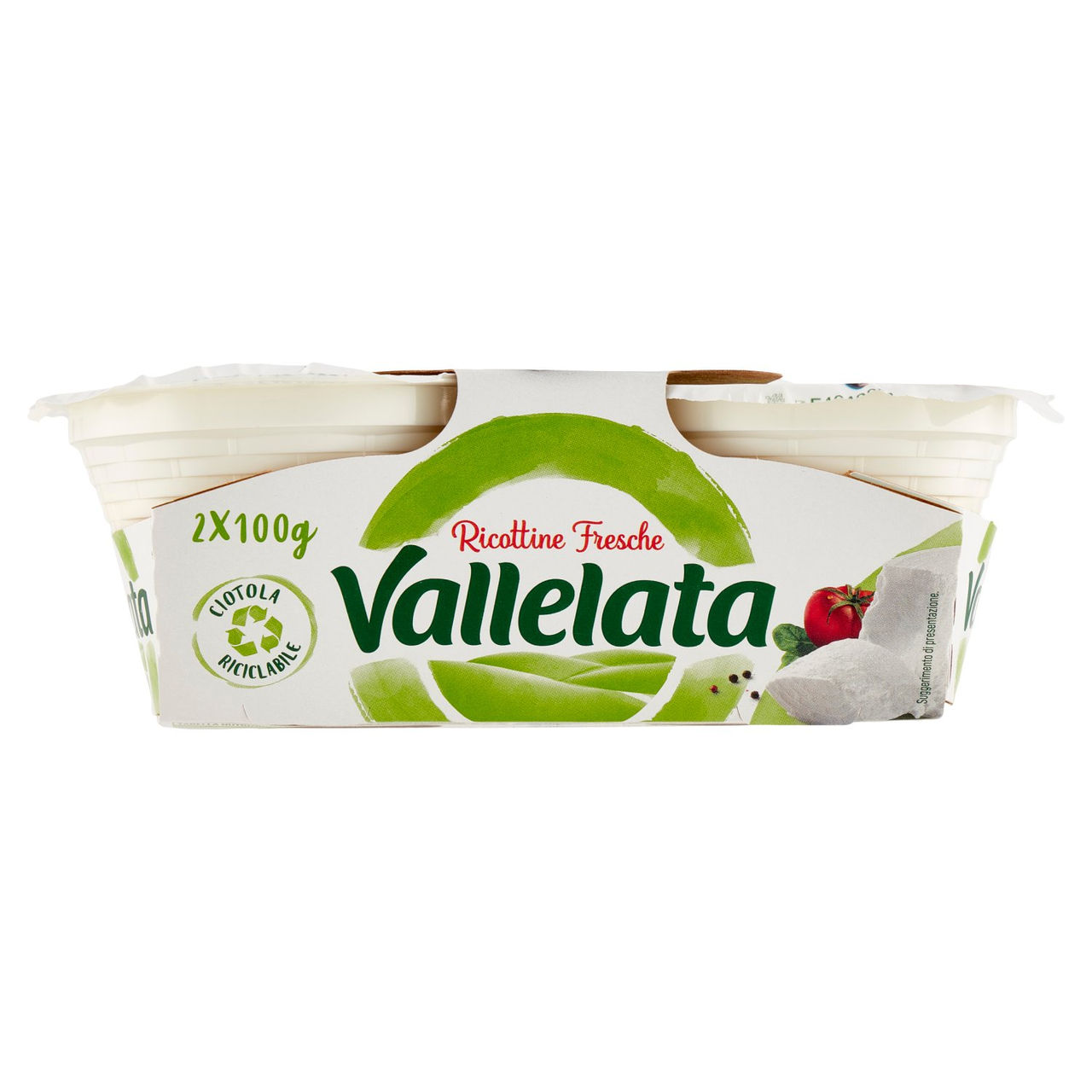 Vallelata Ricottine Fresche 2 x 100 g online | Conad